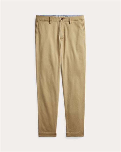 Stretch Cotton Straight Pant