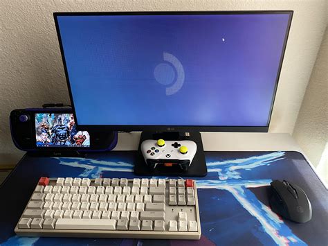 Finally Got A Setup For My Steam Deck The Steam Deck Is Freaking