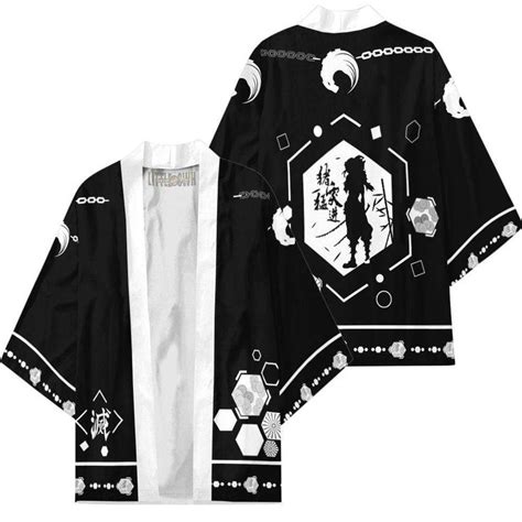 Kny Kimono Inosuke Robe Anime Cloak Cardigans Cosplay Costume