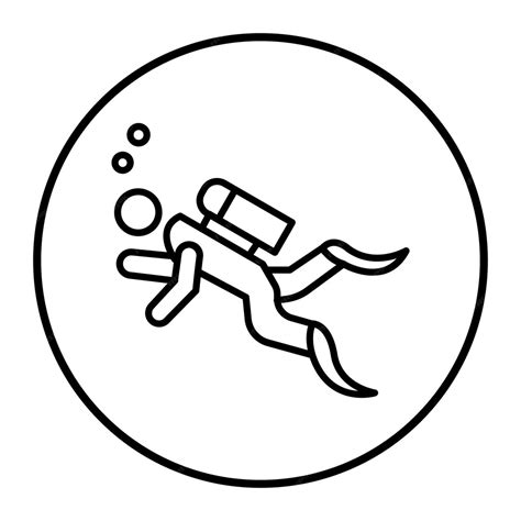 Premium Vector Scuba Diving Vector Illustration
