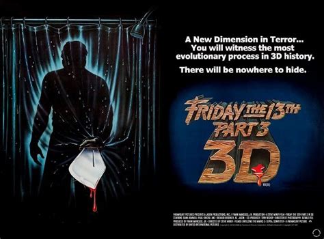 Friday The 13th Part Iii 1982 Friday The 13th Framed Art Prints For