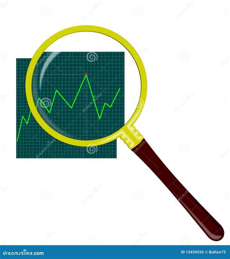 Analyzing Graph Stock Illustration Illustration Of Diagram 13439255