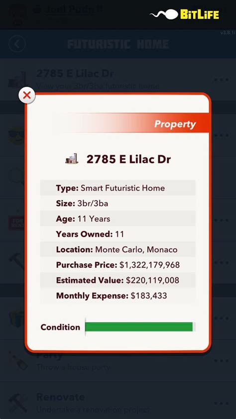 Properties Lost Value After I Updated Rbitlifeapp