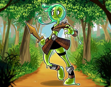 [cm] Slime Girl By Siczak On Deviantart