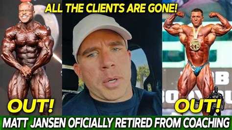 Will Matt Jansen Return Ironmag Labs Bodybuilding Supplements