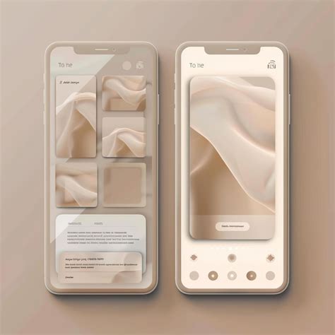 Premium Photo Mobile Application Screen Design In Different Style And