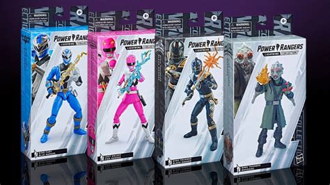 Hasbro Pulse New 30th Anniversary Power Rangers Collectibles