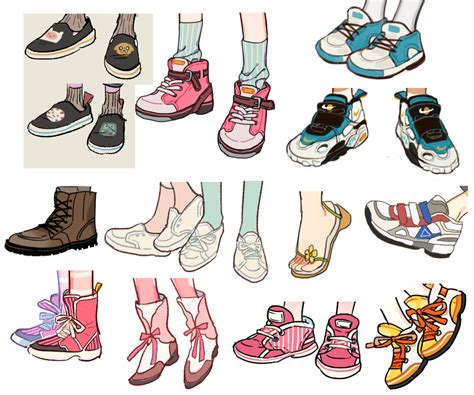 How To Draw Chibi Shoes