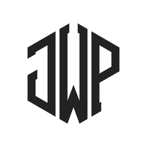 Premium Vector Jwp Logo Design Initial Letter Jwp Monogram Logo Using Hexagon Shape
