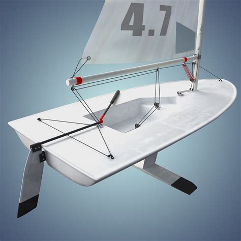 Laser Class Sailboat 3d Model 35 Max Fbx Obj Free3d