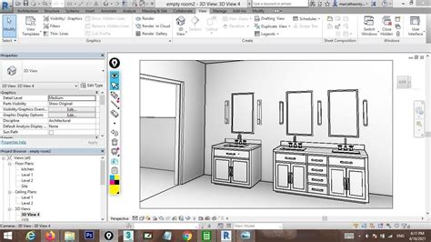 Bathroom Vanity Collection Revit 3d Model Cgtrader