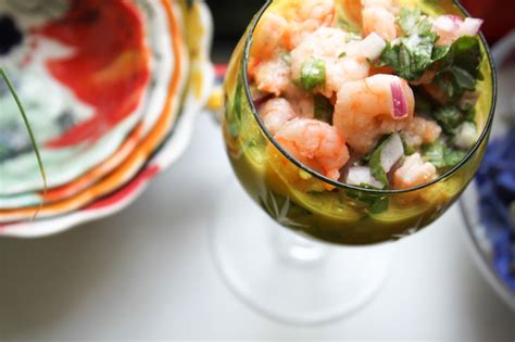 Some Kind Of Beachside Romance Colombian Shrimp Ceviche Eat Me