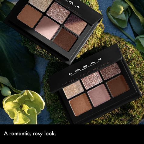 Lorac Mini Pro Matte And Glitter Eyeshadow Palette In Wild Rose Limited Edition Buy Now With