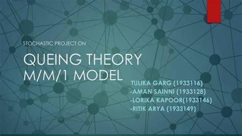 Project On Queuing Theory Pdf