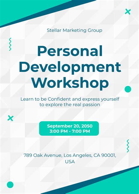 Free Workshop Invitation Template To Edit Online