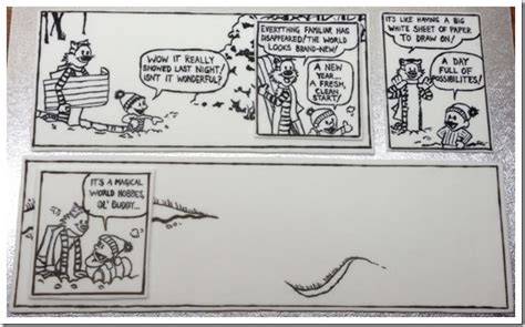 Amazing Calvin And Hobbes Retirement Cake Between The Pages Blog
