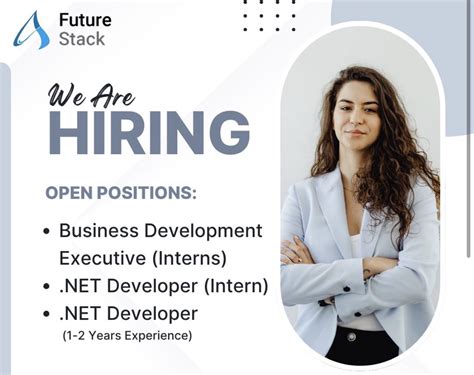 We Are Hiring For Net Developer Intern