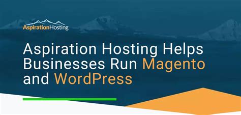 Aspiration Hosting Delivers Expertise And High Performance