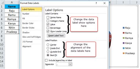 How To Move All Data Labels In Excel Chart Design Talk