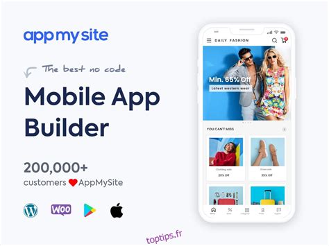 Créez Une Application Mobile Sans Coder Avec Ces 9 Plates Formes Toptipsfr