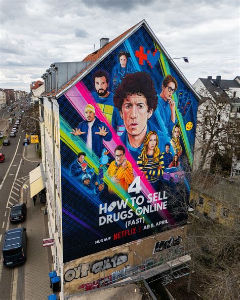 Bam Zwei Fette Murals Für How To Sell Drugs Online Fast Rocken Jetzt