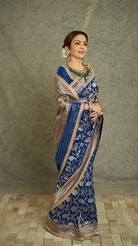 6 Photos Of Nita Ambani To Prove She Looks Most Graceful In Blue