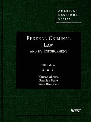 楽天ブックス Federal Criminal Law And Its Enforcement Norman Abrams