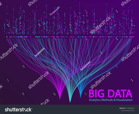 Big Data Analytics Methods Visualization Concept Stock Vector Royalty Free 1170303292