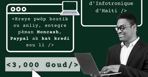 Fòmasyon Kreye Yon Sit Ecommerce Code9class