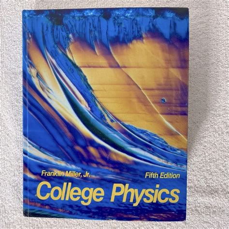 Vintage Other Vintage College Physics Fifth Edition Hard Cover Text Book Poshmark