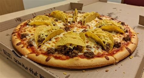 Pizza Hut Taco Pizza