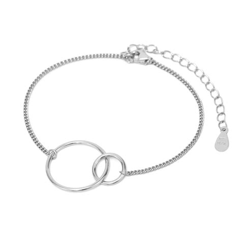 Срібний браслет Дуо Kviten