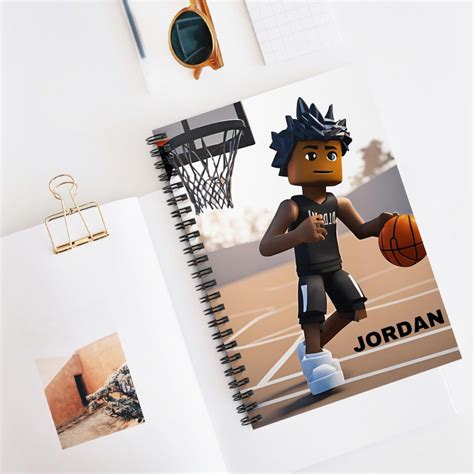 Custom Roblox Notebook Roblox Back To School Notebook Roblox Spiral Notebook Back To School