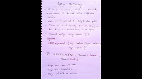Python Dictionary Important Viral Trending Pythonprogramming