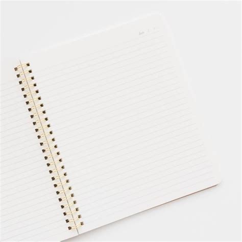 Spiral Bound Notebook Office Green Sugar Paper Spiral Bound