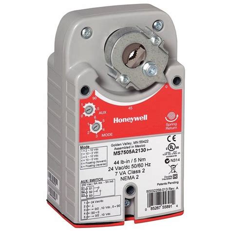 Honeywell Electric Actuator 27 In Lb 22 To 149 Ms8103a1130 U Zoro