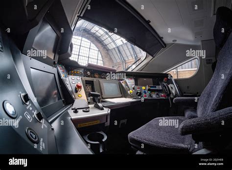 Inside The Driving Cab Of A New Iep Class 800 801 Train Made By