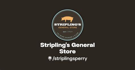 Striplings General Store Linktree