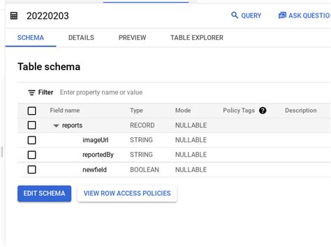 Google Cloud Platform How To Convert Nested Hive Query Schema Into Bigquery Schema Using