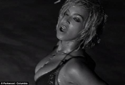 Beyonc Gets Dirty With Husband Jay Z In Explicit New Music Video Drunk In Love Daily Mail Online