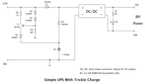 12v Dc Ups Circuit Diagram