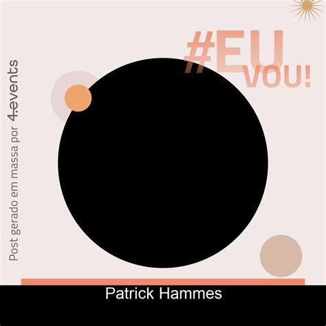 Palestrante Patrick Hammes