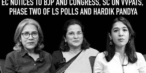 Wire Wrap Ep11 Ec Notices To Bjp And Congress Sc On Vvpat Phase Two