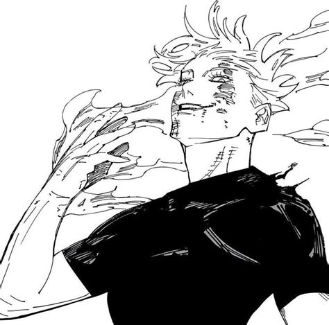 Gojo Satoru Jjk Manga Art Top Anime Characters Manga