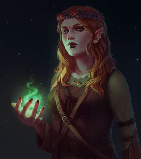 Forest Elf By Kana0ri On Deviantart