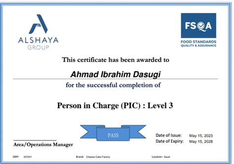Ahmad Dasugi On Linkedin Pleased To Have My Certificate Of Pic With