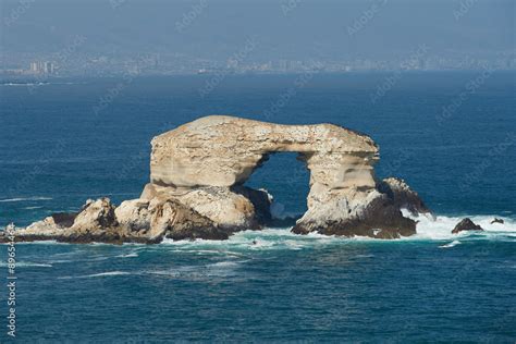 La Portada A Natural Arch In The Pacific Ocean Near Antofagasta In