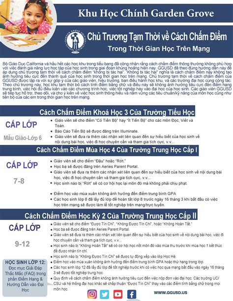 Interim Grading Policy 582020 Garden Grove Unified School District