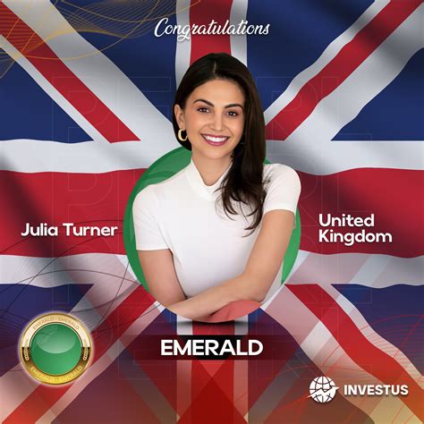 Investusofficial 🎉 A Huge Congratulations To Julia Turner 🌟 Your