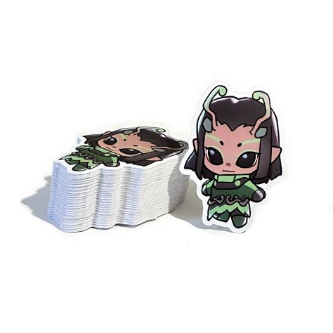 Marvel Rivals Chibi Mantis 2 5 Inch Sticker Sin Inc
